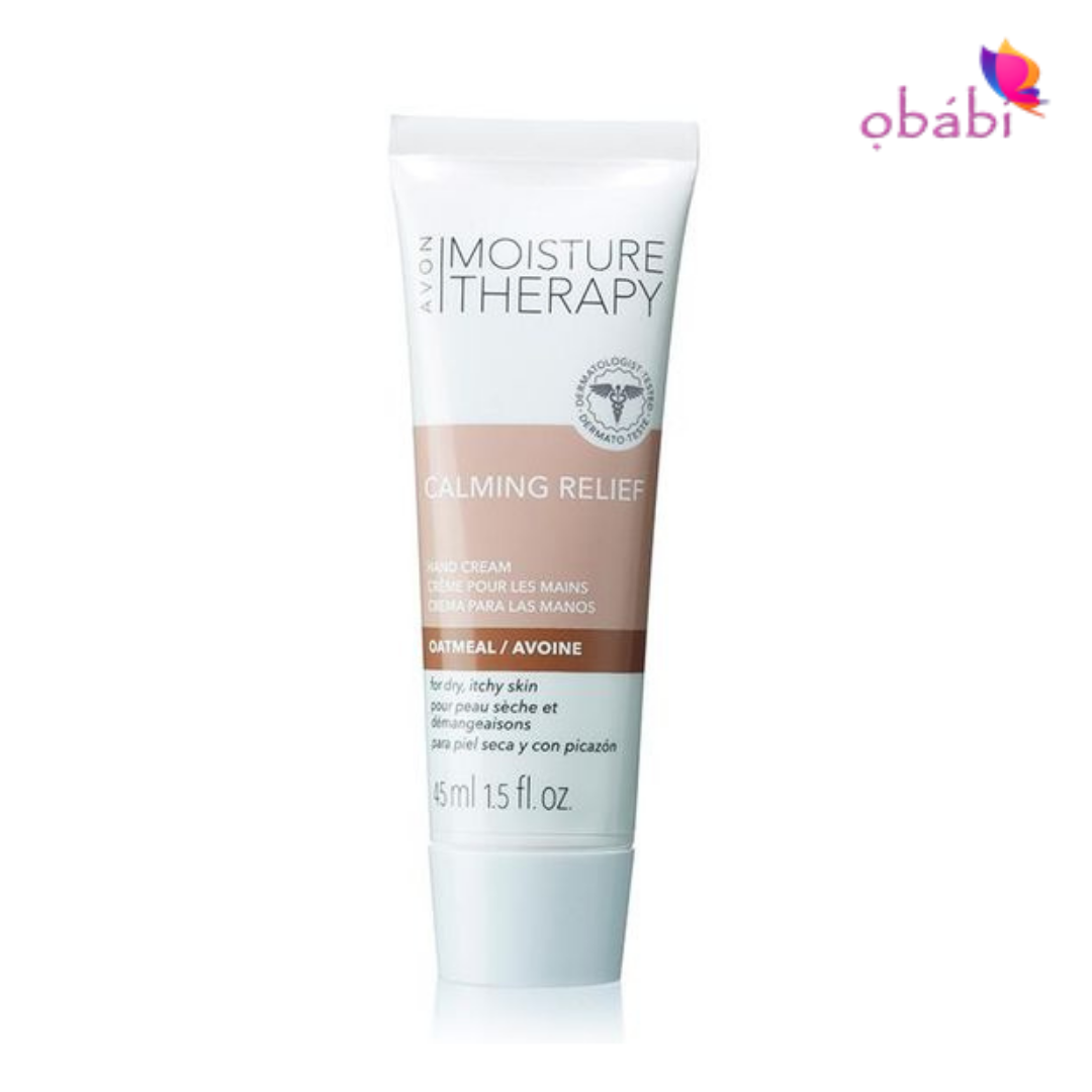 Avon Moisture Therapy Calming Relief Mini Hand Cream 45ml – AVON@Obabi