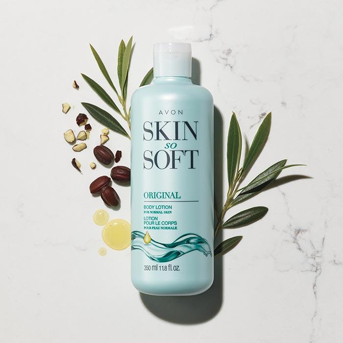 Avon skin so soft lotion store
